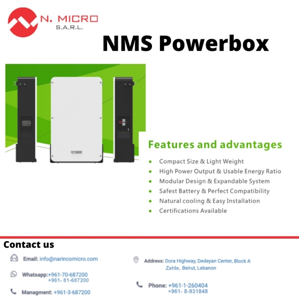 Narinco- Dyness Battery Lithium Ion Power Box