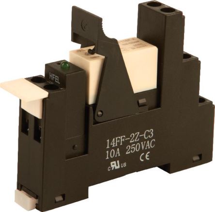 Narinco- PCB Socket For JQX-14FW (14FF-2Z-A1 PCB terminal, PCB or Screw mounting)