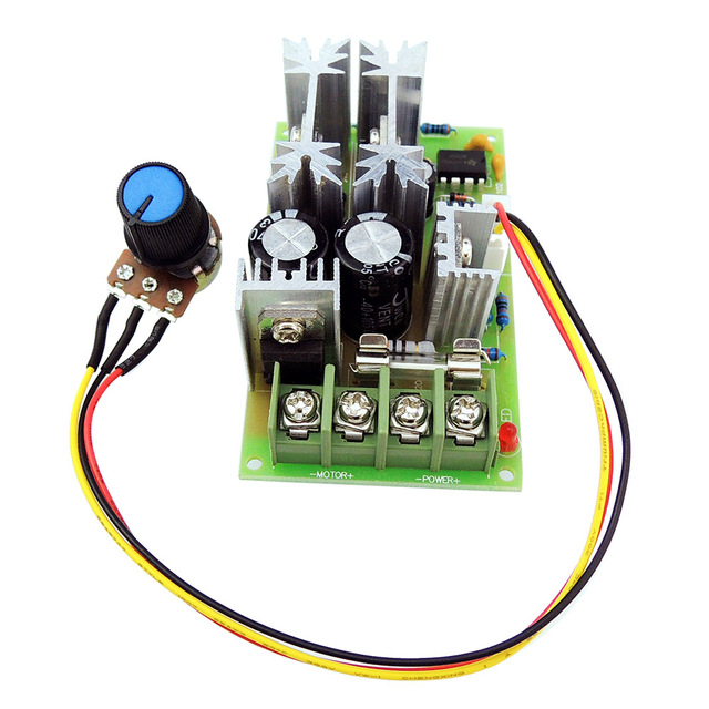 Narinco- PWM DC Motor Speed Control 10-60V 20A arduino